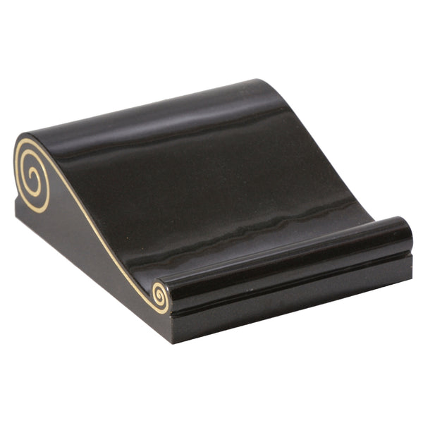 Scroll Tablet Memorial With Gold Pin Lines | WG251 – A. Clarke Memorials